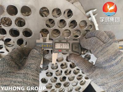 China ASME SA240 316L Stainless Steel Baffle Plate for Shell and Tube Heat Exchanger for sale