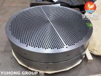 China Tube Sheet | Fixed / Floating / U-Tube Types | Solid / Clad / Explosion-Bonded | Materials: CS / SS / Duplex / Ti / Alloy | Per ASME VIII-1/ TEMA/ GB/T 151 for sale