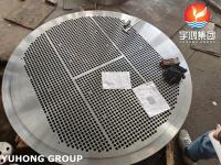 China ASME SA336 F5 Forged Alloy Steel Tubesheet for High Temperature Heat Exchangers for sale