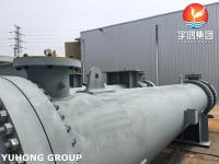 China TEMA Heat Exchanger HP LT Preheater Shell and Tube Heat Exchanger Straight Tube Bundle for sale