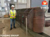 China ASME U-Stamp Certified Shell-and-Tube Preheater with Duplex Stainless Steel Tube Bundle for Geothermal ORC Duty for sale