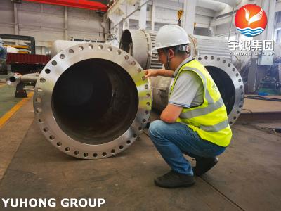 China ASME U-Stamp Certified Shell-and-Tube Preheater with Duplex Stainless Steel Tube Bundle for Geothermal ORC Duty for sale
