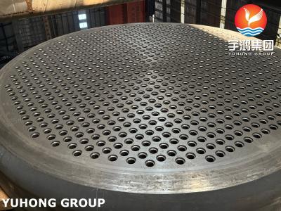 China ASTM/ASME A/SA 182 F316Ti Corrosion Resistant High-Temperature Stationary Tubesheet for Heat Exchangers for sale