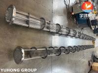 China Super Duplex Stainless Steel S32750 / F53 Heat Exchanger Tube Bundle with Tubesheet for sale