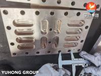 China ASME SB171 C70600 90/10 Copper Nickel Tubesheet for Heat Exchanger and Condenser for sale