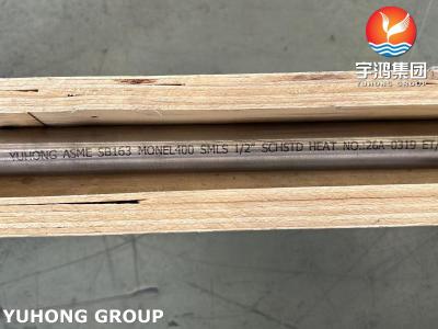 China Asme SB163 N04400 Monel 400 Nickel Alloy Seamless Tube For Shell And Tube Heat Exchanger And Heat Exchanger Tubesheet for sale