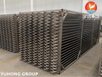 China ASME SB127 Monel 400 Clad Tube Sheet Finned Tube Bundle for Tema Heat Exchanger for sale