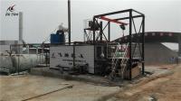 China No Burner Drum Asphalt Plant Equipment , 11kw 2 Sliding Ways Crack Fill Melter for sale