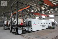 China No Burner Drum Asphalt Plant Equipment , 11kw 2 Sliding Ways Crack Fill Melter for sale
