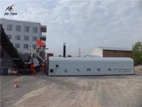 China Twin Heating Bitumen Storage Tank Length 12m × Width 2.25m × Height 2.55m Size for sale