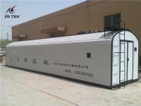 China Twin Heating Bitumen Storage Tank Length 12m × Width 2.25m × Height 2.55m Size for sale