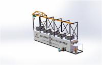 China Road Construction Bitumen Melter , Bitumen Heating Equipment For Bag / Box Packing for sale