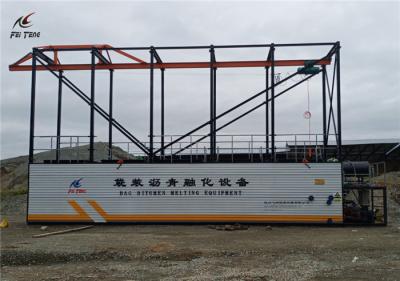 China Road Construction Bitumen Melter , Bitumen Heating Equipment For Bag / Box Packing for sale