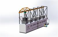 China Road Construction Bitumen Melter , Bitumen Heating Equipment For Bag / Box Packing for sale