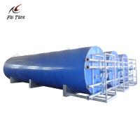 China Rock Wool Insulation Layer Asphalt Heating Machine , Thermal Oil Heating Tank for sale