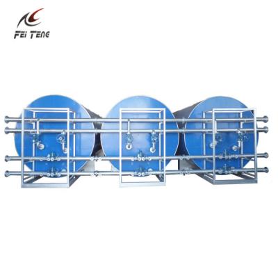 China Conduction Oil Heating Asphalt Heating Tank Rapid On Site Set Up Times 1 Year Warranty for sale