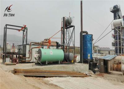China Outside Bitumen Drum Melter Thermal Oil Boiler Heating Customized Color for sale