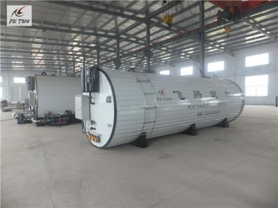 China Conduction Asphalt Oil Heating Tank , White Heavy Duty Construction Equipment for sale