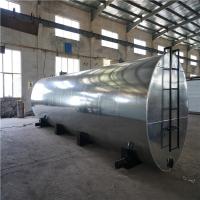 China Thermal Oil Heating Asphalt Heating Tank Cuboid Shape With Rock Wool Insulation for sale
