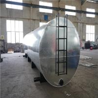 China Steel Plate Bitumen Heating Tank Blue Color 8mm Thickness For Asphalt Plant for sale