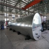 China ISO Steel Plate Container Loading Bitumen Heating Tank With Asphalt Thermometer for sale
