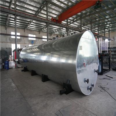 China ISO Steel Plate Container Loading Bitumen Heating Tank With Asphalt Thermometer for sale