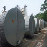 China Cylinder Shape Heating Speed Fast Asphalt Heating Tank With Bitumen Thermometer And Manhole for sale