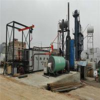 China Q235b Steel Bitumen Melting Machine , Easy Transfer Asphalt Drum Mix Plant for sale