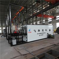 China Hydraulic Push Arm Drummed Asphalt Melter , Durable Bitumen Production Plant for sale