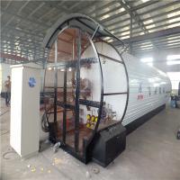 China Liquid Asphalt Storage Tank 30 - 50l Capacity High Density Rock Wool Insulation for sale