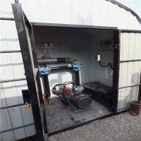 China Steel Tile Matrix Asphalt Heating Machine , Easy Transportation Pitch Tank for sale