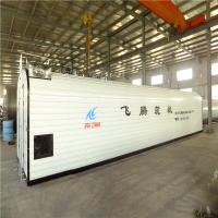 China Diesel Oil Burner Heating Container Loading Bitumen Storage Tank for sale
