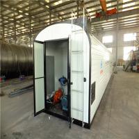 China Steel Tile Matrix Asphalt Heating Machine , Easy Transportation Pitch Tank for sale