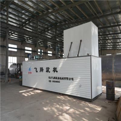 China Asphalt Mixer Plant Bitumen Melting Machine Powerful With Lifting System for sale
