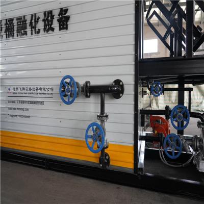 China High Efficiency Bitumen Melter Plant Double Heating For Drum Packing Easy Operation for sale