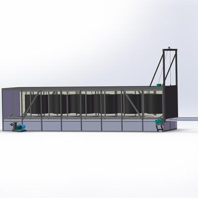 China High Density Rock Wool Insulation Cuboid Shape Drum Bitumen Melter for sale