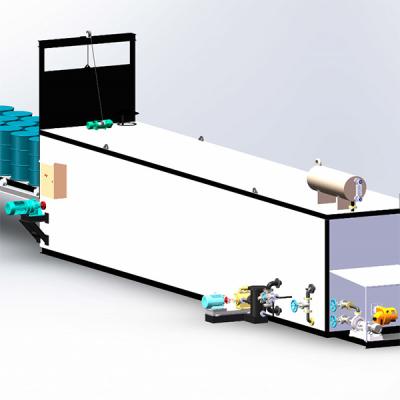 China Carbon Steel Flue Heating And Thermal Oil Heating 17kw Bitumen Melter for sale