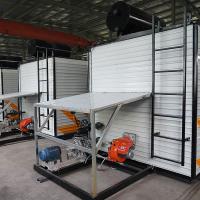 China Steel Plate Flue Heating And Thermal Oil Coils Heating Drum Asphalt Melter for sale