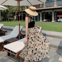 China Halter Neck A Line Womens Vacation Dresses for sale