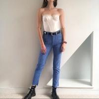China Winter Thickened Ladies Casual Pants Showing Buttocks Big Hole Women Corduroy Pants for sale