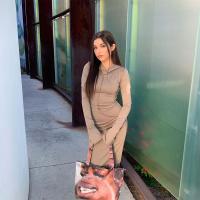 China Casual Slim Fit Anti Wear Long Sleeve Hooded Maxi Dress For Fall Winter for sale