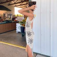 China Sleeveless Open Back Summer Maxi Dress for sale
