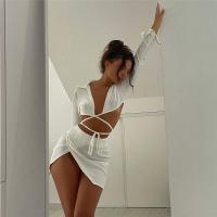 China Sexy Two Piece Casual Set , Cardigan Long Sleeve Shirt And Skirt Set for sale