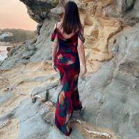 China Sling High Waist Women's Beachwear Dresses for sale