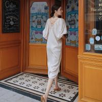 China Five Point Sleeve Loose Women's Beachwear Dresses for sale