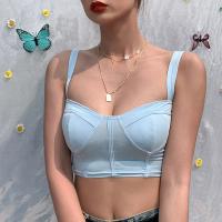 China Autumn Women's Sling Halter Backless Tank Top T Shirt for sale