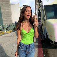 China Women Sexy Halter Neck Adjustable Short Cropped Tank Top for sale