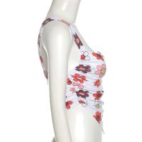 China Halter Irregular Slim Ladies Camisole Tank Tops for sale