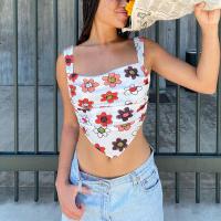 China Halter Irregular Slim Ladies Camisole Tank Tops for sale