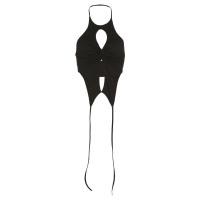 China Sexy Hollow Backless Halter Neck Tank Top for sale